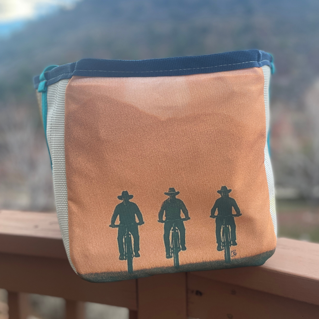 Repurposed Fire Hose Tote limited edition artist collection - Large ...
